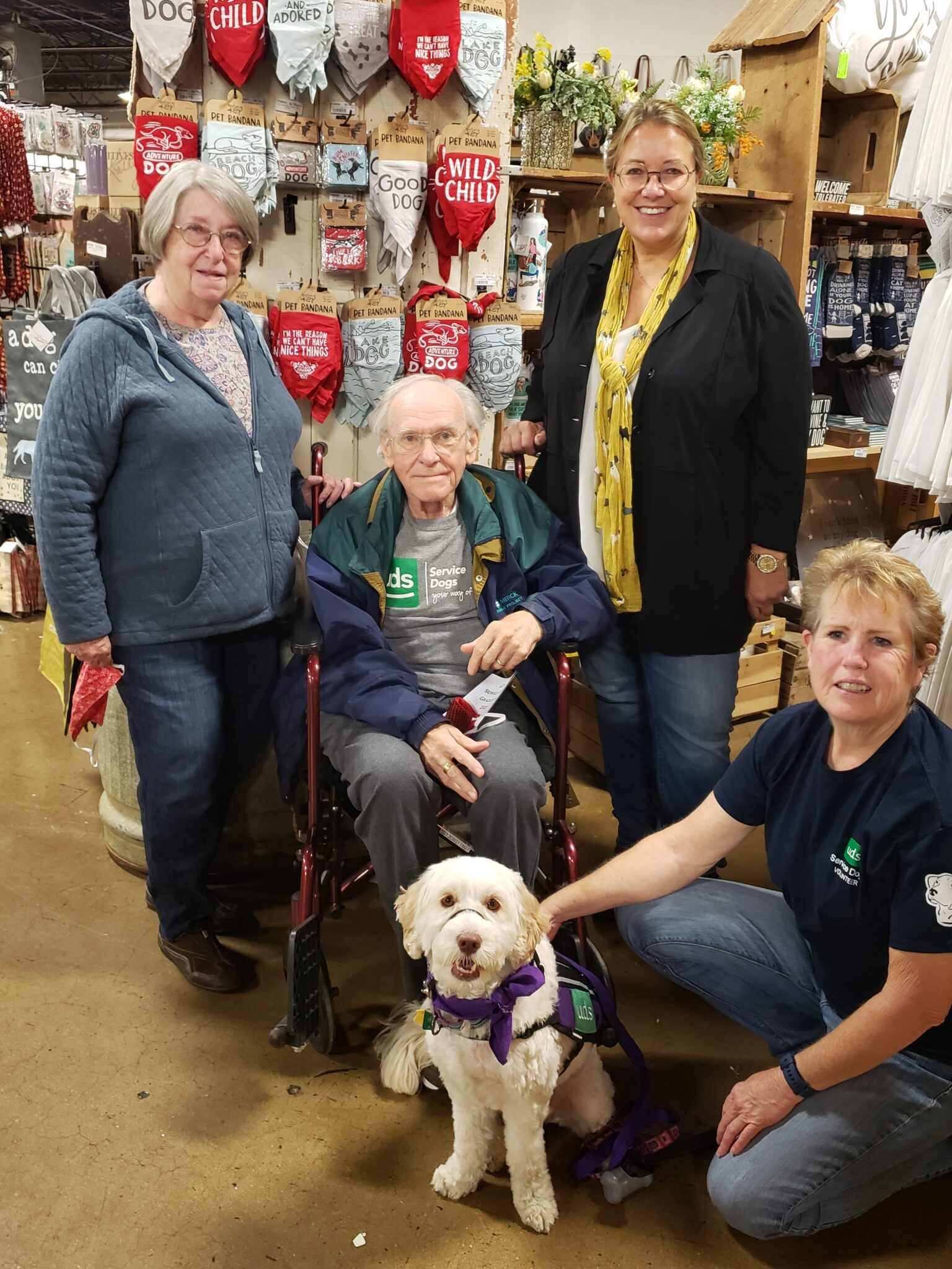 UDS Service Dog Graduation | Primitives By Kathy